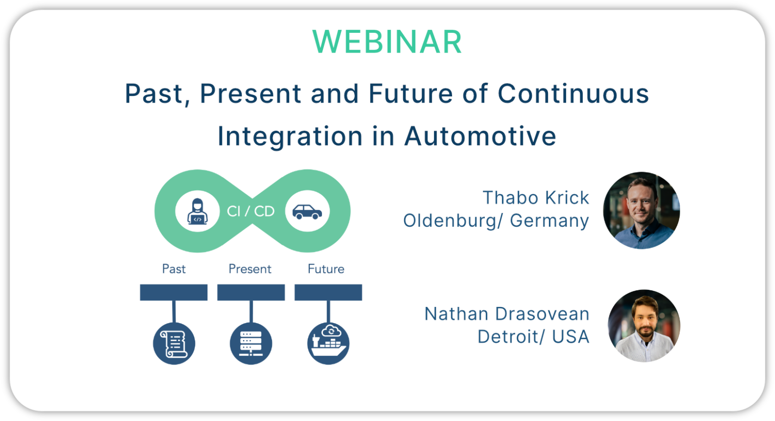 Webinar - Past, Present and Future of Continuous Integration in ...