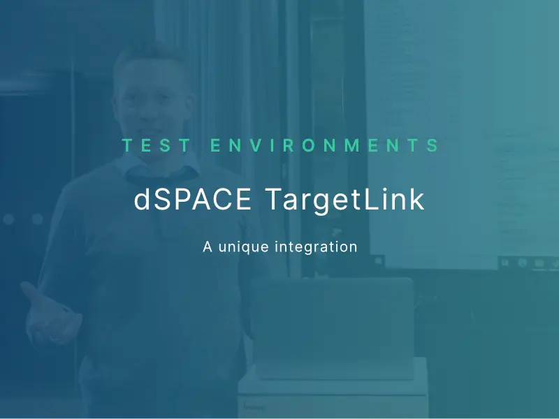 TargetLink - ISO 26262 certified test solutions